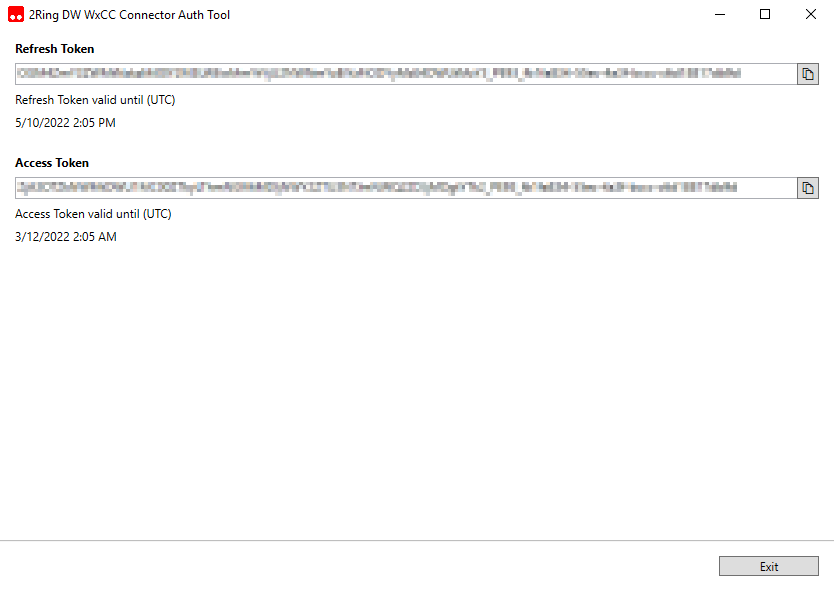 Auth Tool — 2Ring Dashboards & Wallboards Documentation